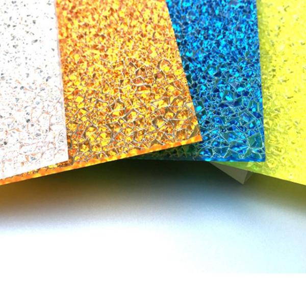 Quality Manufacturer Wholesale Plastic Products Solid Embossed Polycarbonate Sheet for sale