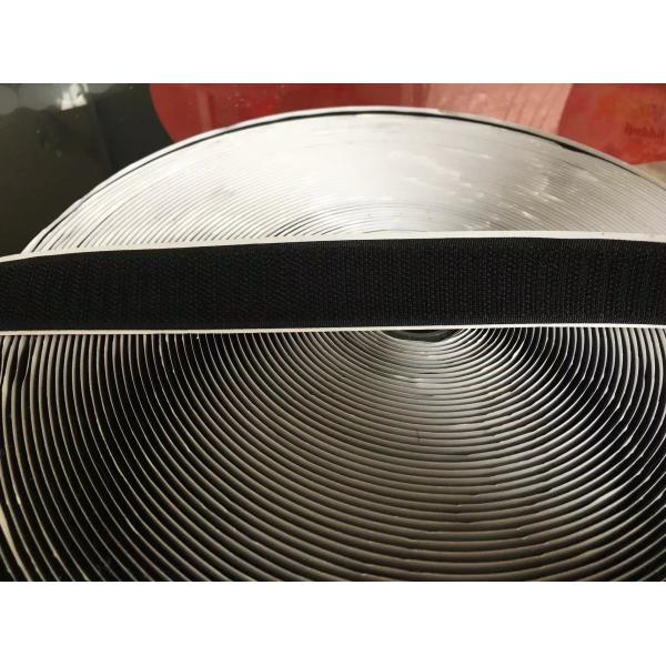 Quality Strong Rubber Adhesive 20mm Hook and Loop Rolls for Cable Wire Cord Management for sale