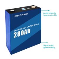 Quality LiFePO4 Semi-Solid State 3.2V 280Ah Lithium Priamatic Batteries Cell for sale