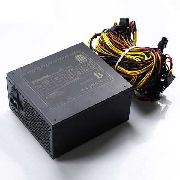 Quality ATX Power Supply 1600W Gold Machine Multichannel PSU 90% High Efficiency for sale