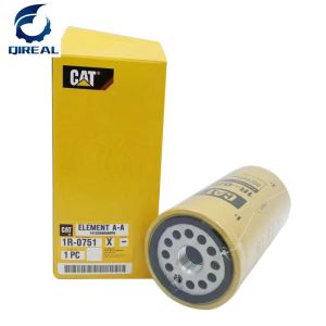 Quality 1R-0751 1R0751 Excavator Fuel Filter for sale