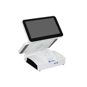 Quality 12" All in One Dual Screen Android POS System with Thermal Printer Free Software for sale