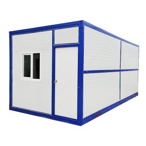 Quality Fire Resistant Fold Up Container Homes Compact For Construction Site for sale