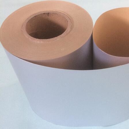 Quality 80G White Glassine Liner Tire Adhesive Label Aluminum Coated 1500m Length for sale