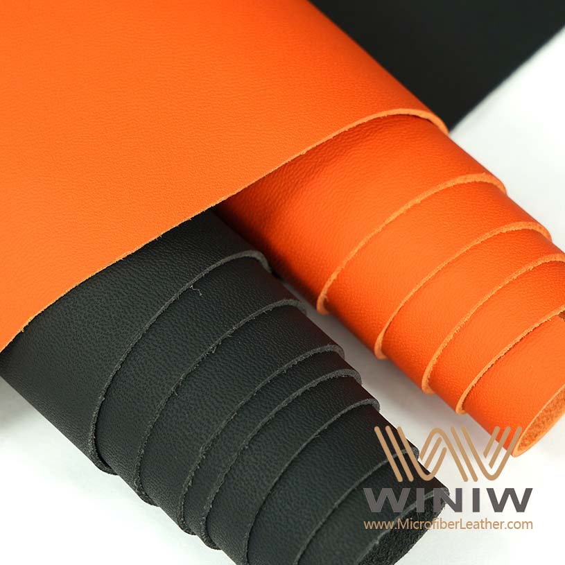 1.2mm Thick Durable Eco-friendly And Odorless Nappa Microfiber Leather Bags Vegan Lather