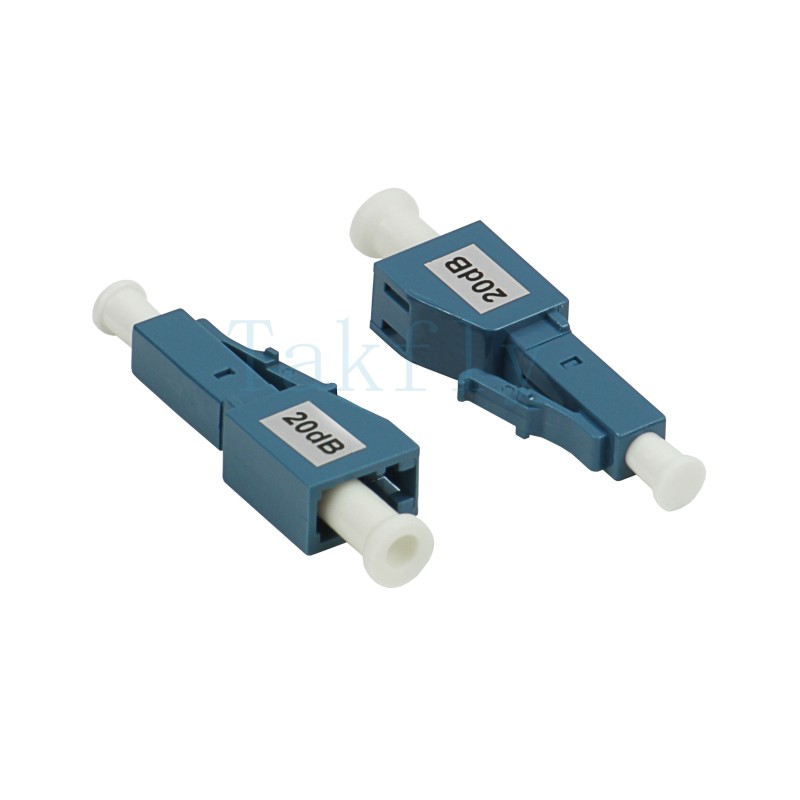 Close-up of LC connector interface