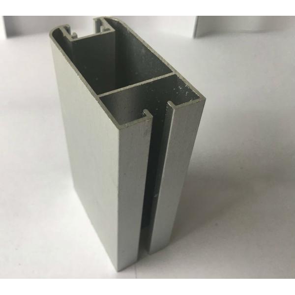 Quality Silver Oxide Anodized Aluminum Profiles Length Customized Wear Resistant for sale