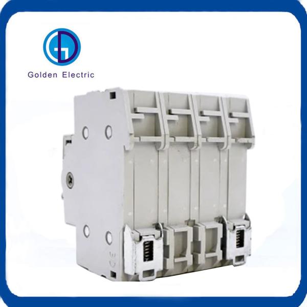 Quality DIN Rail Mounted Modular Manual Transfer Switch 4P 32A with Dual Output for sale