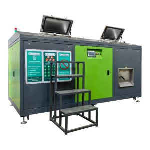 Quality Automatic Organic Food Waste Composting Machine With Microbial High Temp for sale