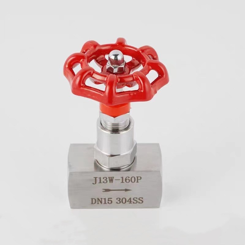 High-Pressure Stainless Steel Needle Valve with Female NPT (Handwheel)