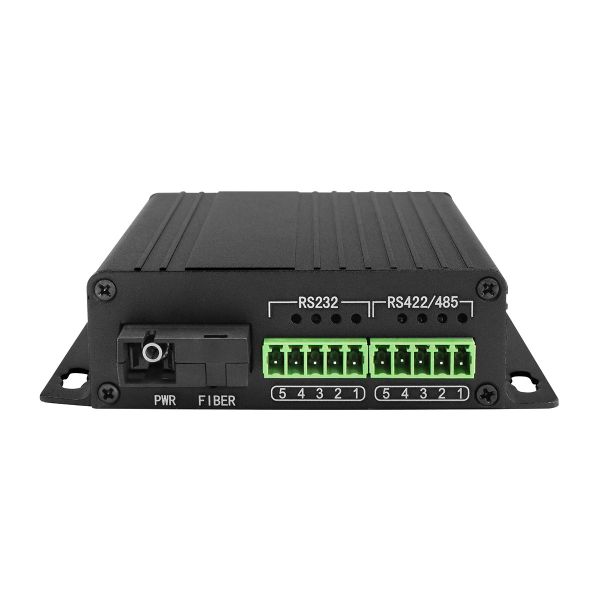 Quality Serial Fiber Converter RS485 RS422 RS232 SC 20km For RTU HOST SCADA Wall Mounted for sale