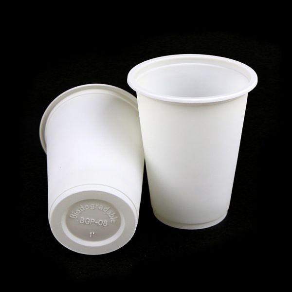 Quality Environmentally Friendly Corn Starch Plastic Cups for Hot and Cold Beverages for sale