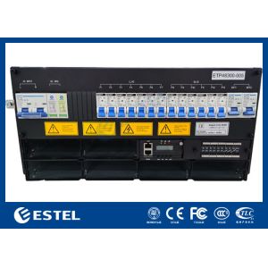 Quality 300A Sub-Rack Power Supply System With Power Distribution And Battery Monitory for sale