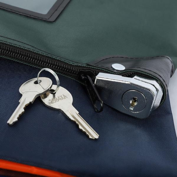 Quality LAMINATED NYLON LOCKING DEPOSIT BAGS - 12W X 9H - READY TO SHIP for sale
