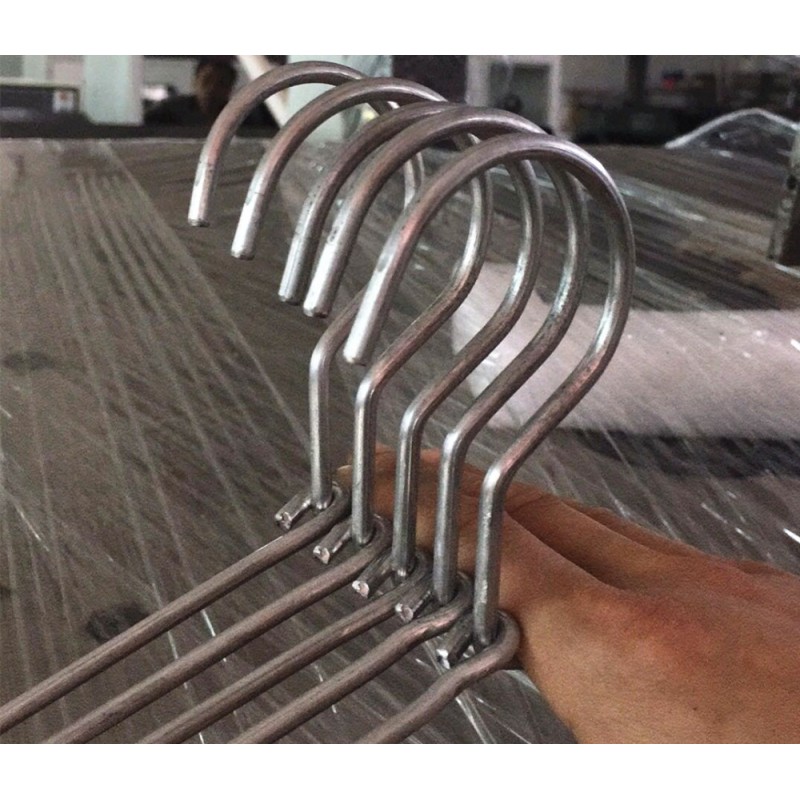 Automatic Double Inverted Aluminum Wire Hanger Forming Machine - Side View