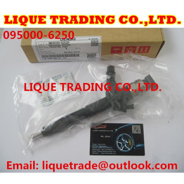 Quality DENSO common rail injector 095000-6250 for NISSAN Navara 16600-EB70A ,16600 for sale