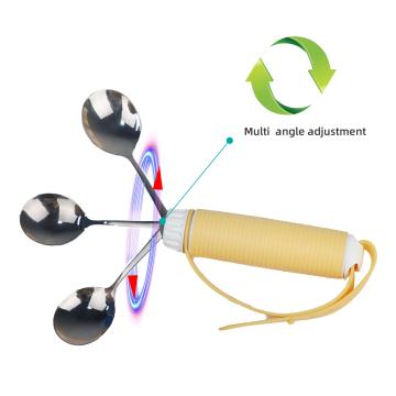 Quality Antislip Adaptive Fork And Spoon For Muscle Weakness Arthritis Elderly for sale