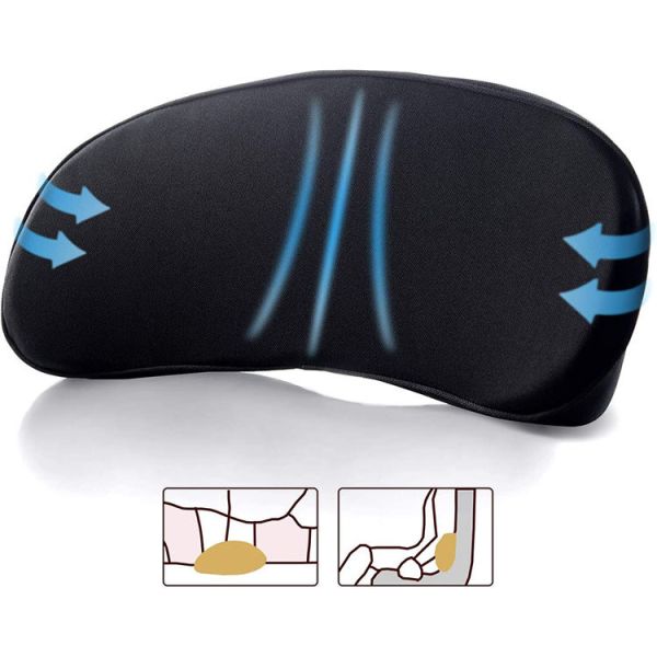 Quality Comfortable Memory Foam Lumbar Support Car Seat Cushion for Lower Back Pain for sale