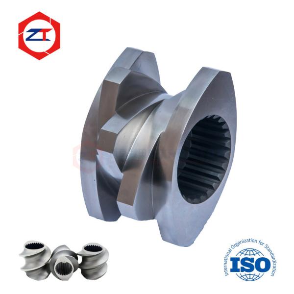 Quality Bimetallic Welded Twin Screw Mixing Elements 72mm L/D Ratio 1.5mm Wear Layer For for sale