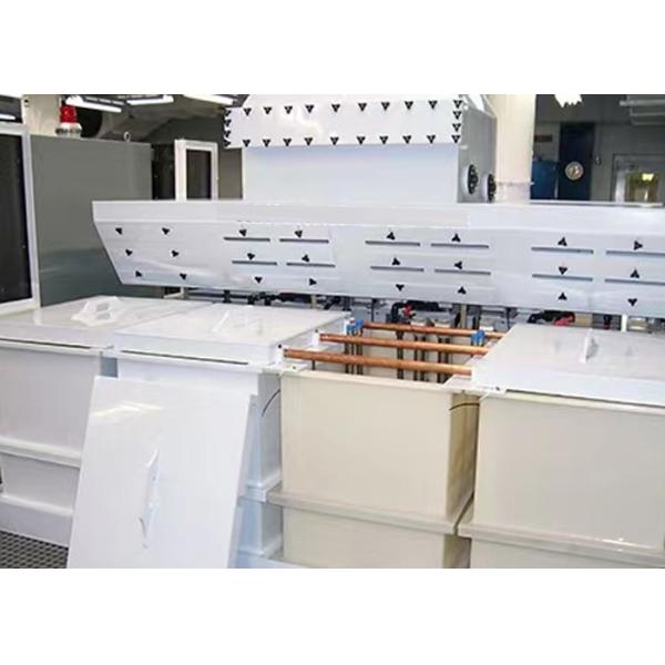 Quality Chemical Resistant PVDF Chrome Plating Tanks ISO9001 for sale