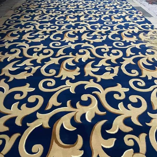 Quality Find Your Ideal Soft Mosque Wall to Wall Rug Customized Color and Medium Pile for sale