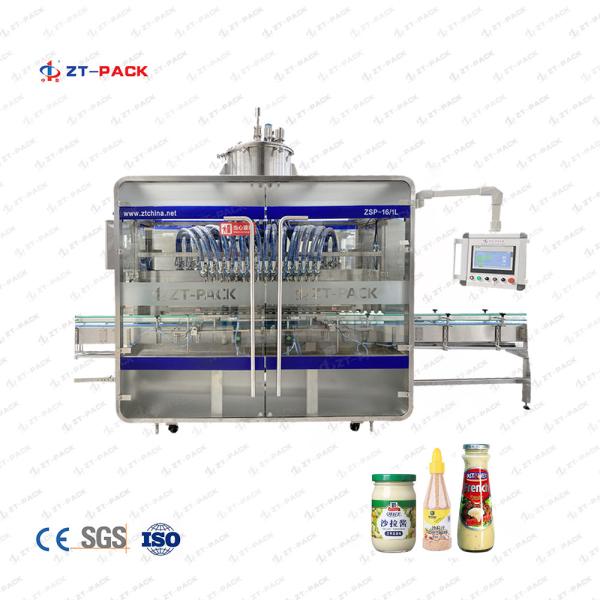 Quality 100ml-1000ml Sauce Paste Ketchup Jam Food Bottling Filling Machine for sale