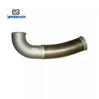 Quality SINOTRUK HOWO Truck Spare Parts Flexible Exhaust Pipe WG9725540199 Original for sale