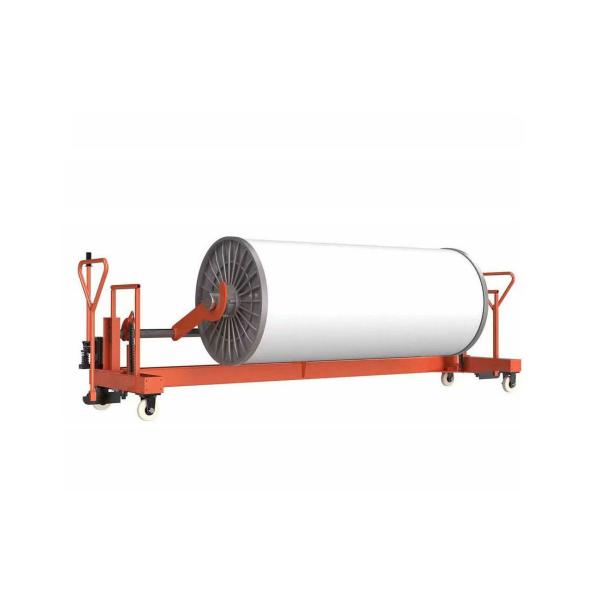 Quality High Quality Easy Operate Hydraulic Manual Warp Beam Lifting Trolley for sale