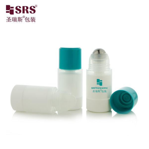 Quality RPPE 50ml 75ml Replaceable Roll On Deodorant Gel Plastic PP PCR Recycled Material Bottles for sale