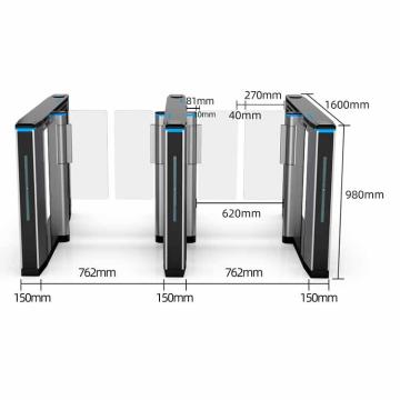 Quality Office Building Speed Gate Turnstile for sale