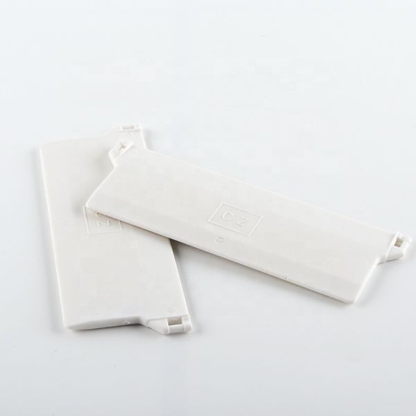 Quality Plain Technique Vertical Blind Bottom Weight 127mm for Wide Blade Fabric Vane Slat for sale