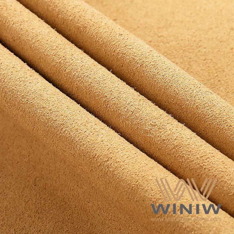 1.2mm anti-scratch suede microfiber backing synthetic faux leather for Bags Vegan Lather