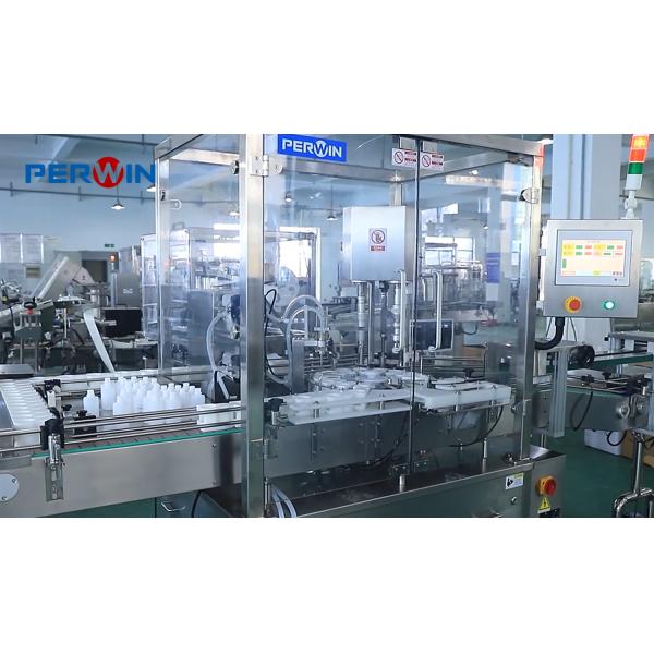 Quality Siemens 1500 PLC Controlled Reagent Filling Capping Machine for Laboratories for sale