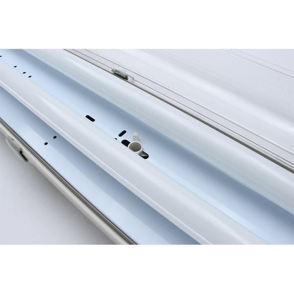 Quality IP65 Fluorescent Double LED Tube Light Multiscene Anti Corrosion for sale