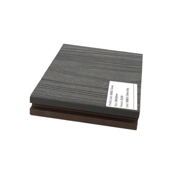 Quality No Cracking Solid WPC Decking Timber Wood Plastic Composite Flooring for sale