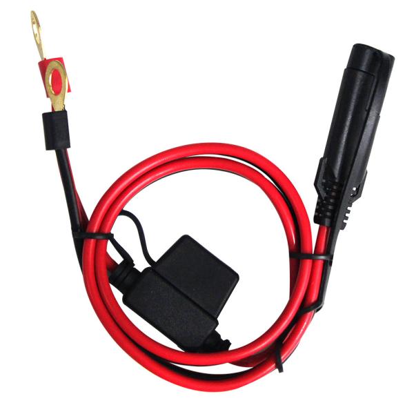 Quality 2468 20AWG SAE 2 Pin Extension Cable With Wire Eyelet Lugs Customized for sale
