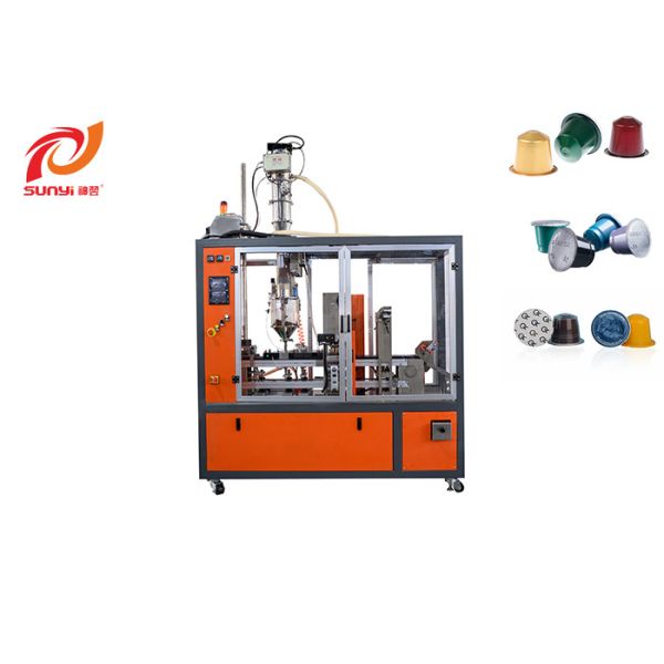 Quality SKP-1 3000pcs/H 0.6MPa Coffee Pod Sealer Machine for sale