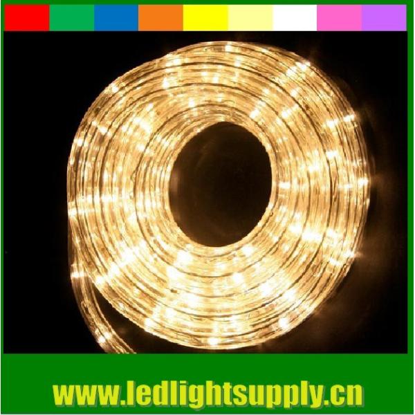Quality strip led rope lights12/24v 1/2'' 2 wire duralight ce rohs lights for sale