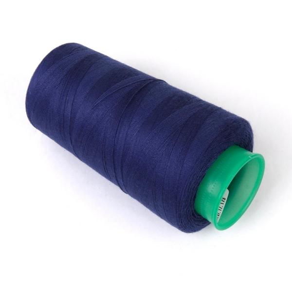 Quality 4000 Yards Black 40s/2 Sewing Thread for Tents Jeans and Long-Lasting Leather Products for sale