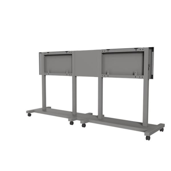 Quality Dual Screen Mobile TV Stand 65 Inch To 86 Inches TVs LED LCD TV Trolley Stand for sale