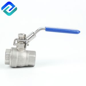 Quality Sus304 2 Ball Valve Stainless Steel 1 Inch Ss Ball Valve Casting Full Bore for sale