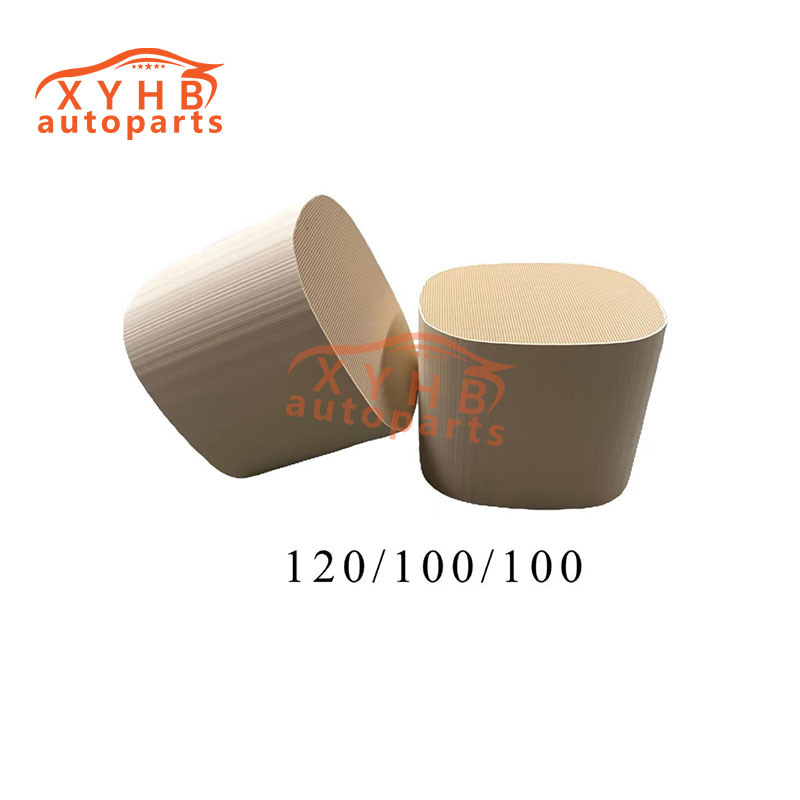 Ceramic Carrier High-Quality Square Three-Way Catalytic Filter Element Euro 1-5 Model: 120*100*100