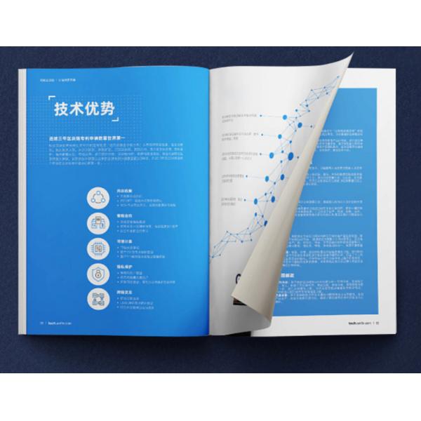 Quality A4 A5 Instruction Booklet Printing Square Z Fold Brochure CMYK for sale