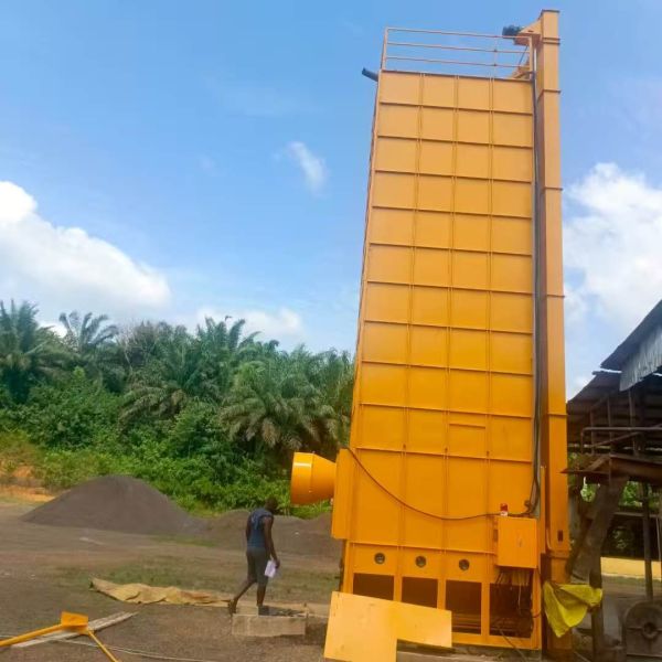 Quality Easy Operated Maize Drying Machine 15T Capacity Yellow And Blue Color Type for sale