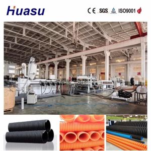 Quality Single Wall Corrugated Pipe Extrusion Line with 60-2000kg/h Output and 32mm for sale