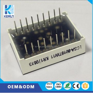 Quality 0.8 Inch 16 Segment Display Module Common Anode For Time Zone Clocks for sale