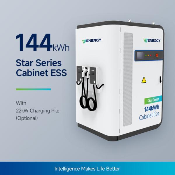 Quality 144kWh All-In-One Energy System: Solar, Storage, Diesel & Charging for sale