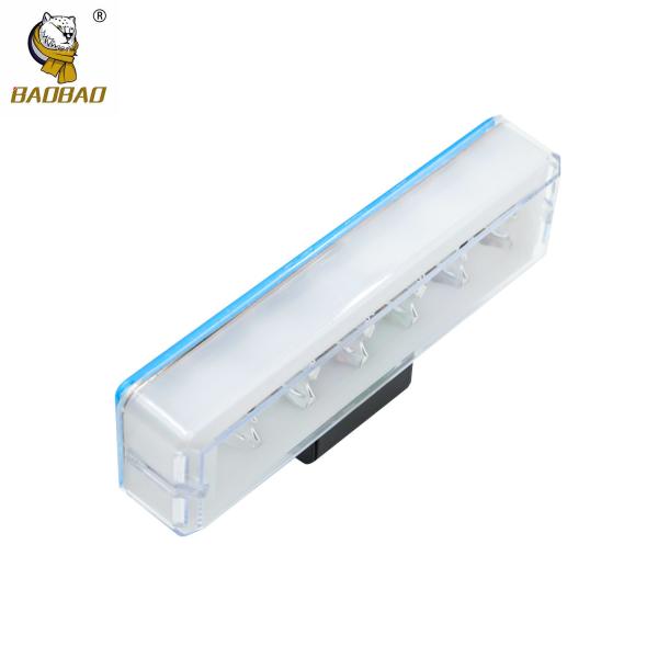 Quality 6 LED White Rectangle Design LED Work Light Bar For Auto For Truck for sale