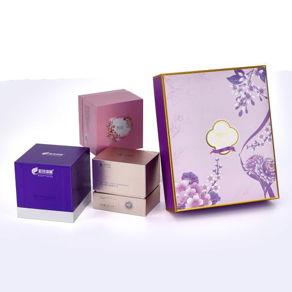 Quality Custom Accessories Eco-Friendly Box for Luxurious Face Cream Skincare Serum for sale