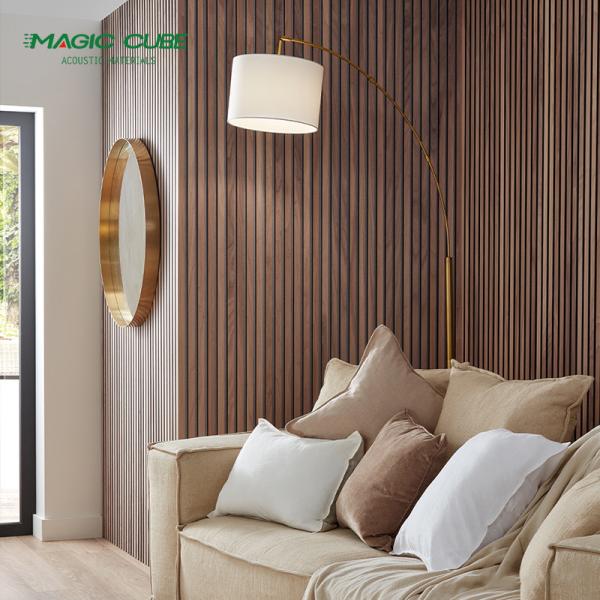 Quality Environmental Friendly Acoustic Slat Wall Panels 2700*600 For Office Building for sale